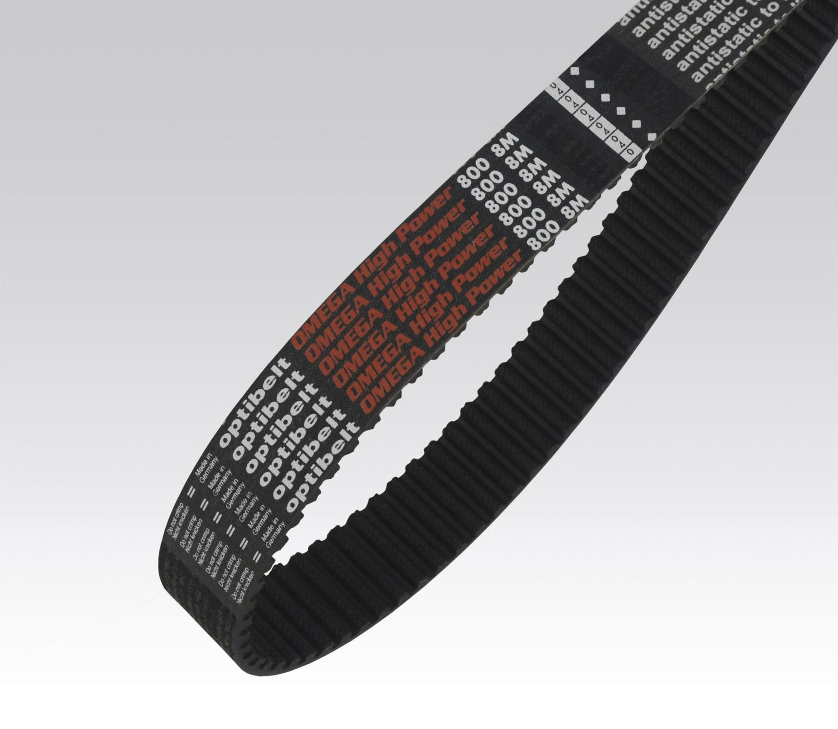 Timing belt - OMEGA series - Optibelt - rubber / industrial / high-performance