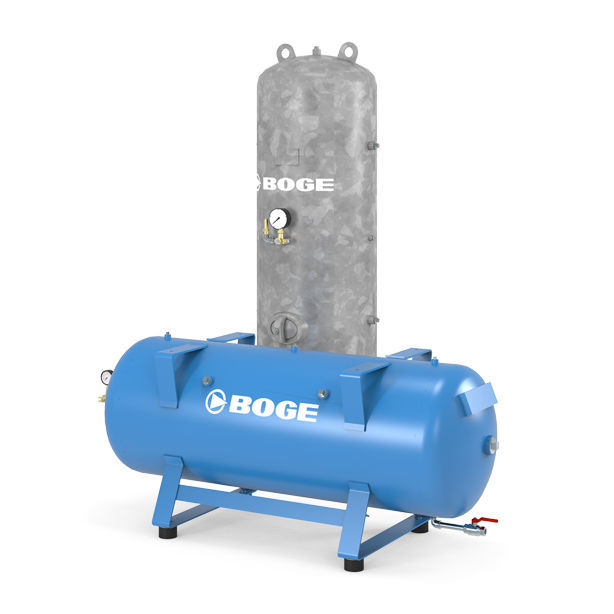 Buffer tank - 50 l (11 bar) - BOGE - protection / for compressed air ...