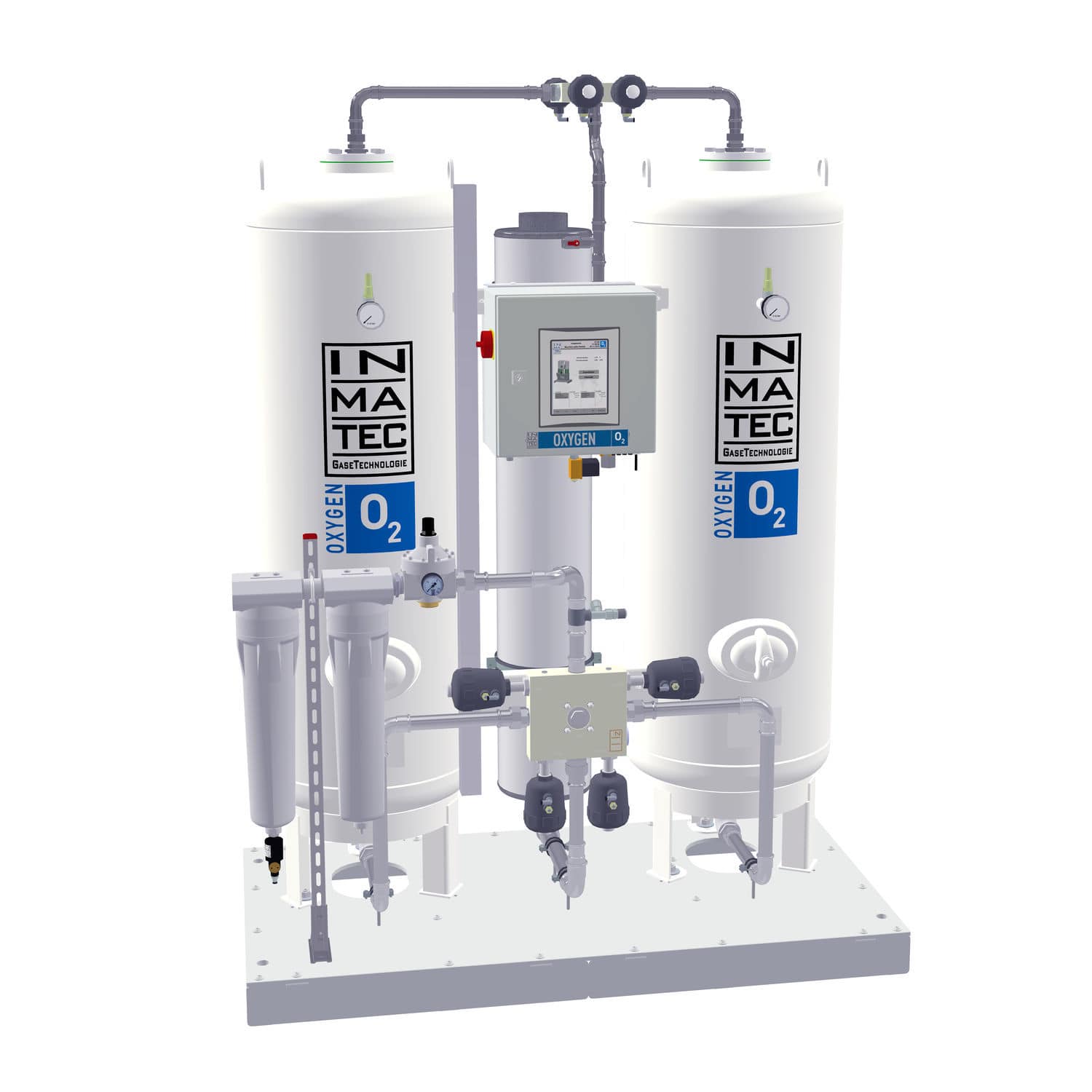 Pure oxygen generator - IMT PO series - BOGE - industrial / PSA / high ...