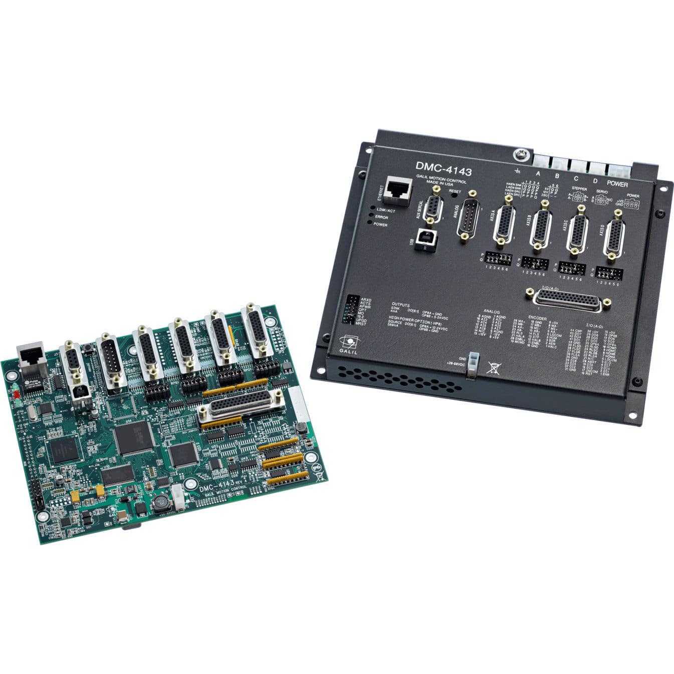 Multi-axis motion control card - DMC-41x3 - Galil - stepper ...