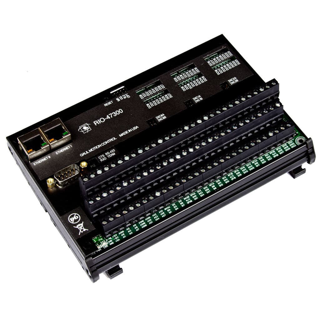 Multi-axis motion controller - RIO-47300 - Galil - Ethernet / RS-232 / with programmable logic ...
