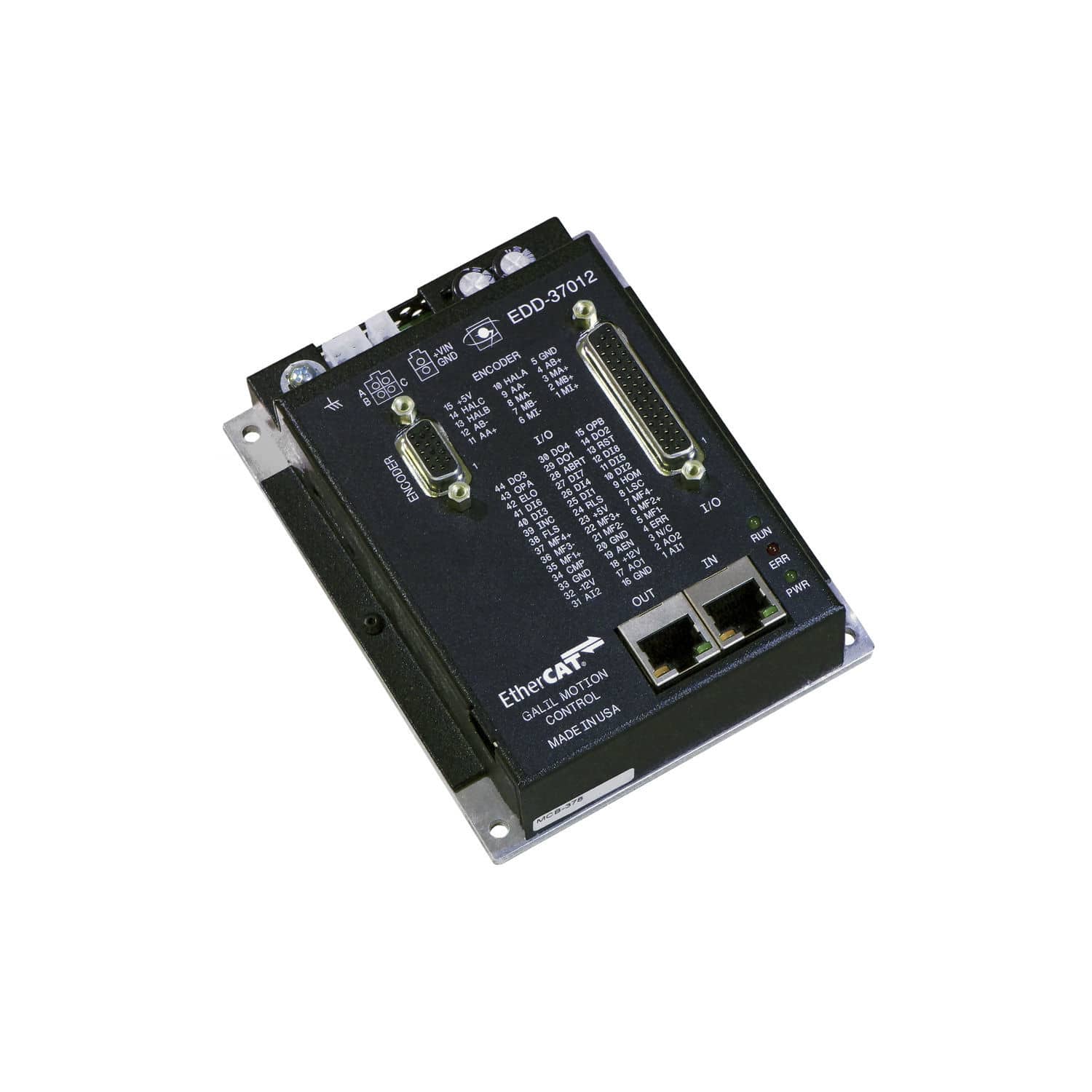 Single-axis motion controller - EDD-3701x - Galil - stepper / brushless / brushed