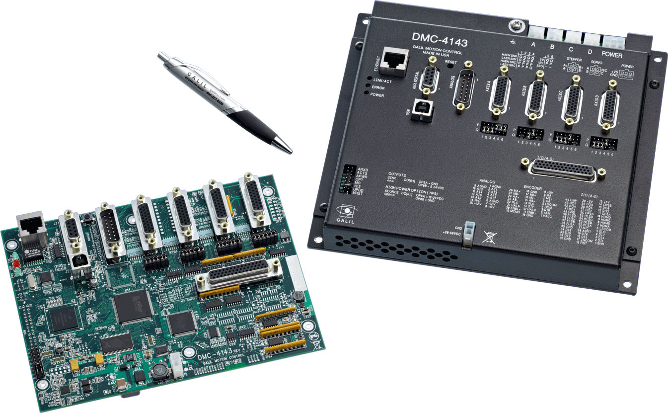 Multi-axis motion control card - Ethernet 10/100Base-T, RS-232 | DMC ...