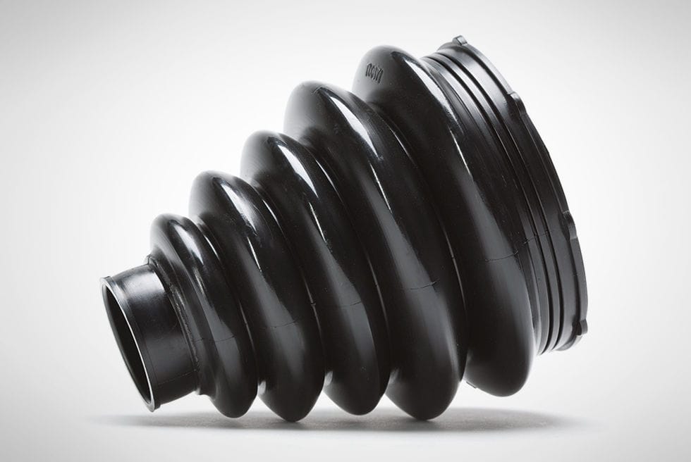 Conical bellows - borg & beck - rubber