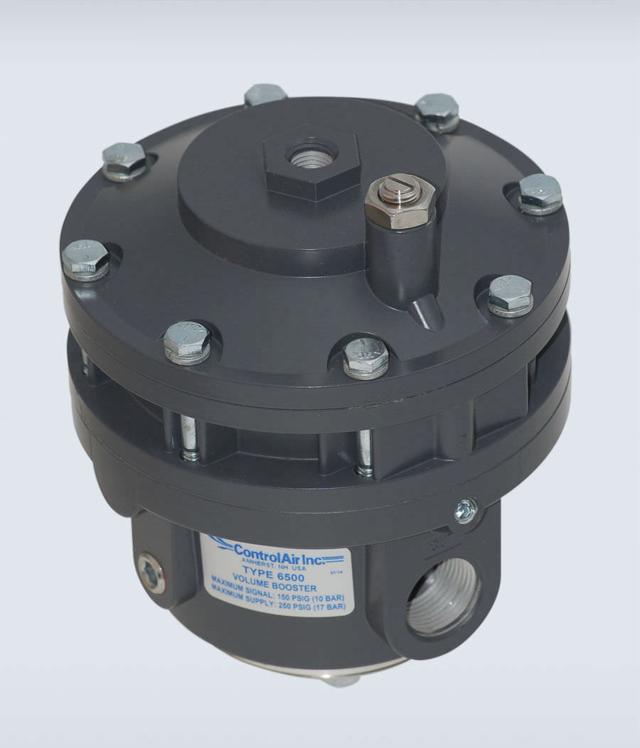 Volume pneumatic booster - 6500 series - ControlAir