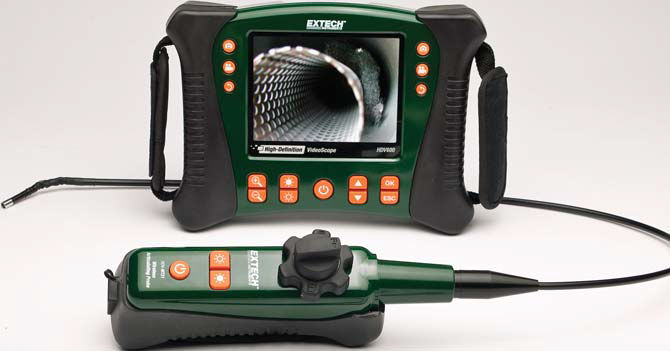 Rigid videoscope - HDV640W - Extech - portable