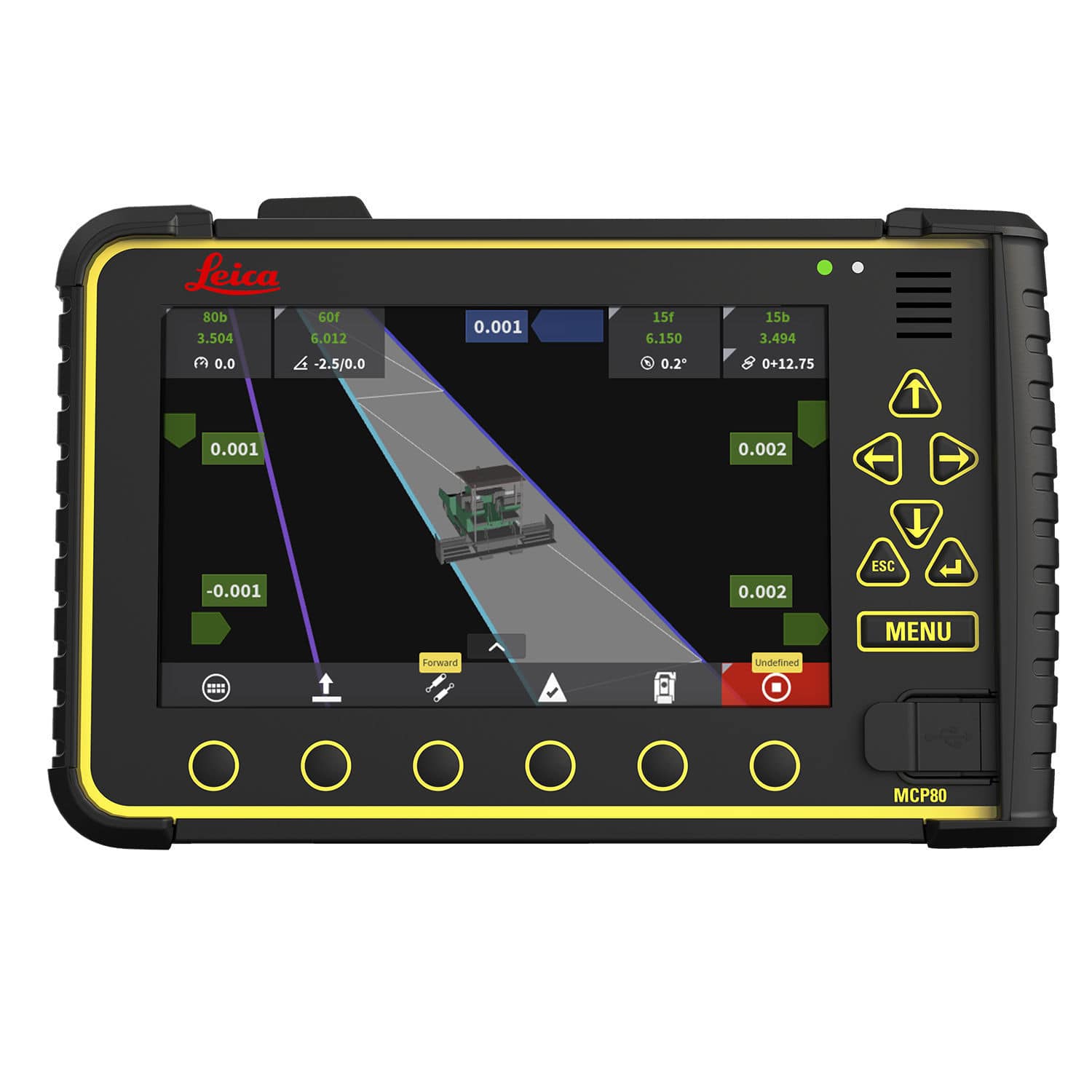 Surface control system - iCON pave asphalt - Leica Geosystems - grading ...