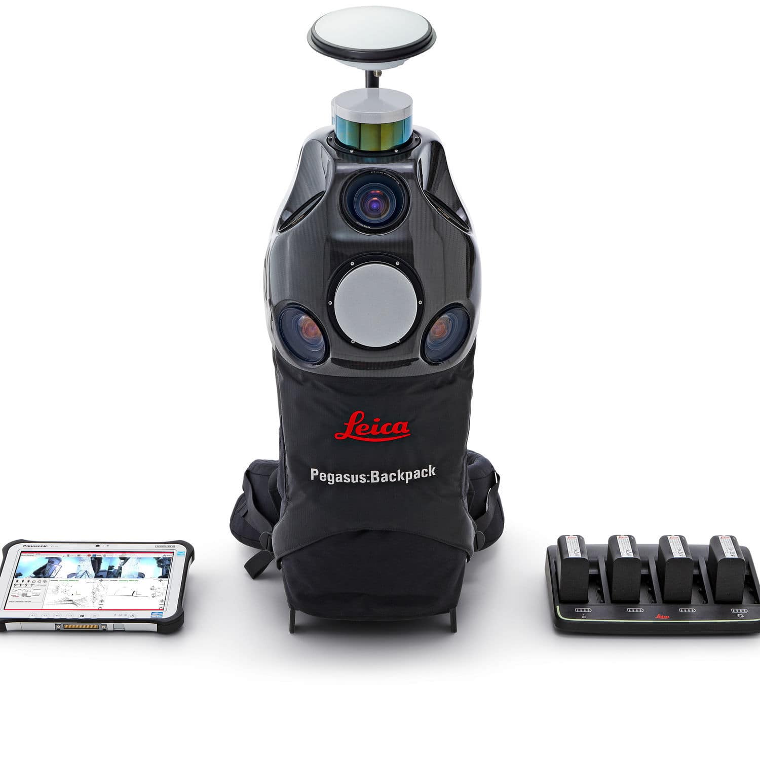 Backpack mapping system - Pegasus - Leica Geosystems - detection / mobile
