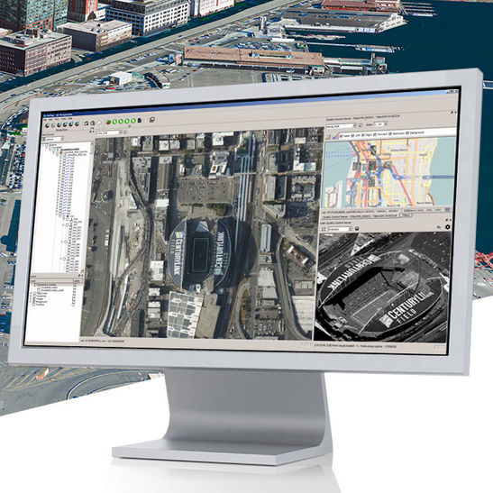 Interface software - HxMap - Leica Geosystems - post-processing / process / cloud
