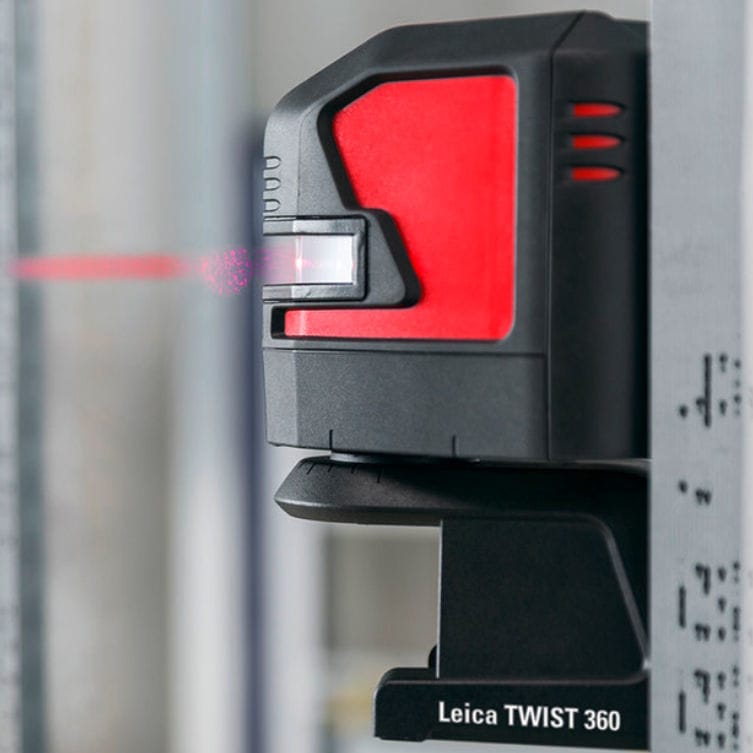 Automatic laser level - Lino L2P5 - Leica Geosystems - multi-line / vertical-line / cross-line