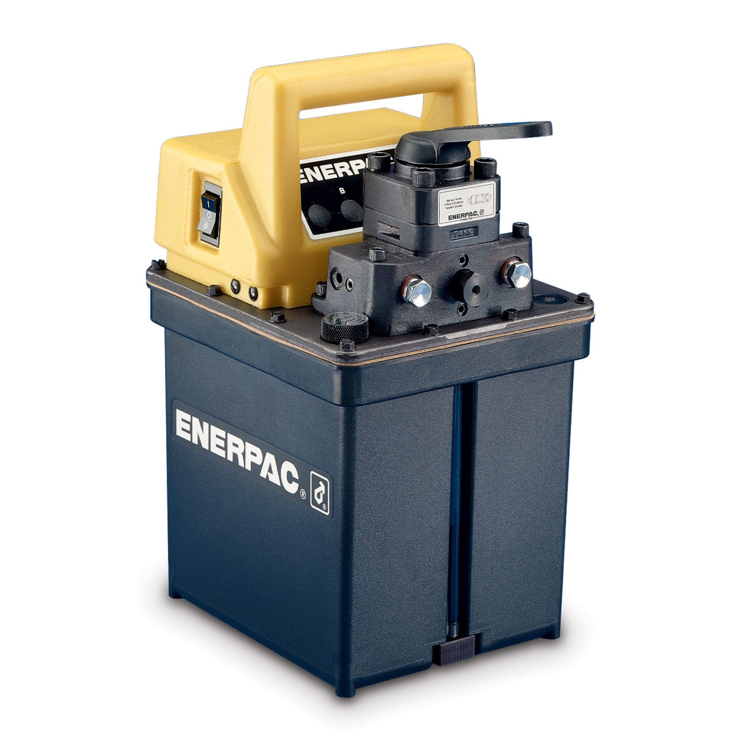 Electrically-powered hydraulic pump - WE series - ENERPAC - adjustable
