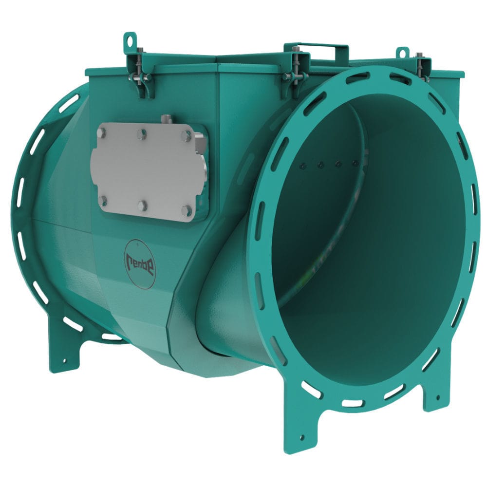 Explosion isolation system - Q-Flap RX™ - REMBE® GmbH Safety+Control