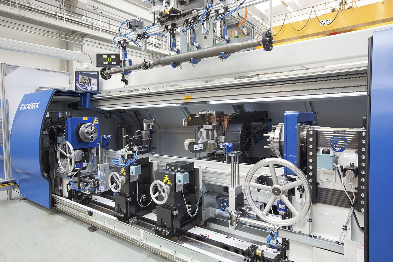 Horizontal balancing machine - RBRQ200x - SCHENCK RoTec GmbH - hard ...