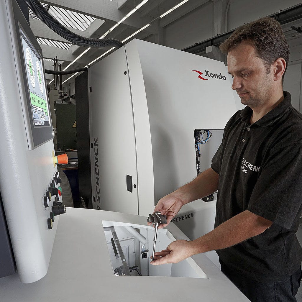 Vertical balancing machine - Xondo series - SCHENCK RoTec GmbH ...