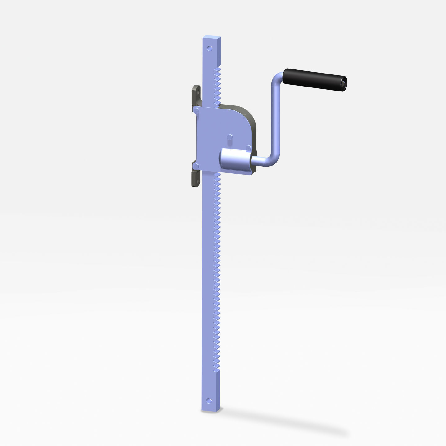 Rack jack - 1524 - haacon hebetechnik gmbh - mechanical / 500 kg / steel