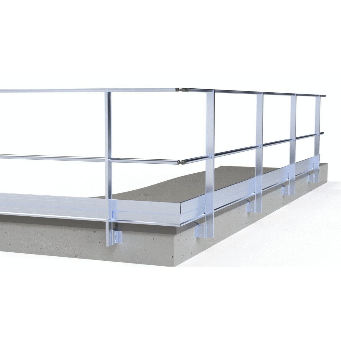 Aluminum railing - EEAEXT series - L'Echelle Européenne