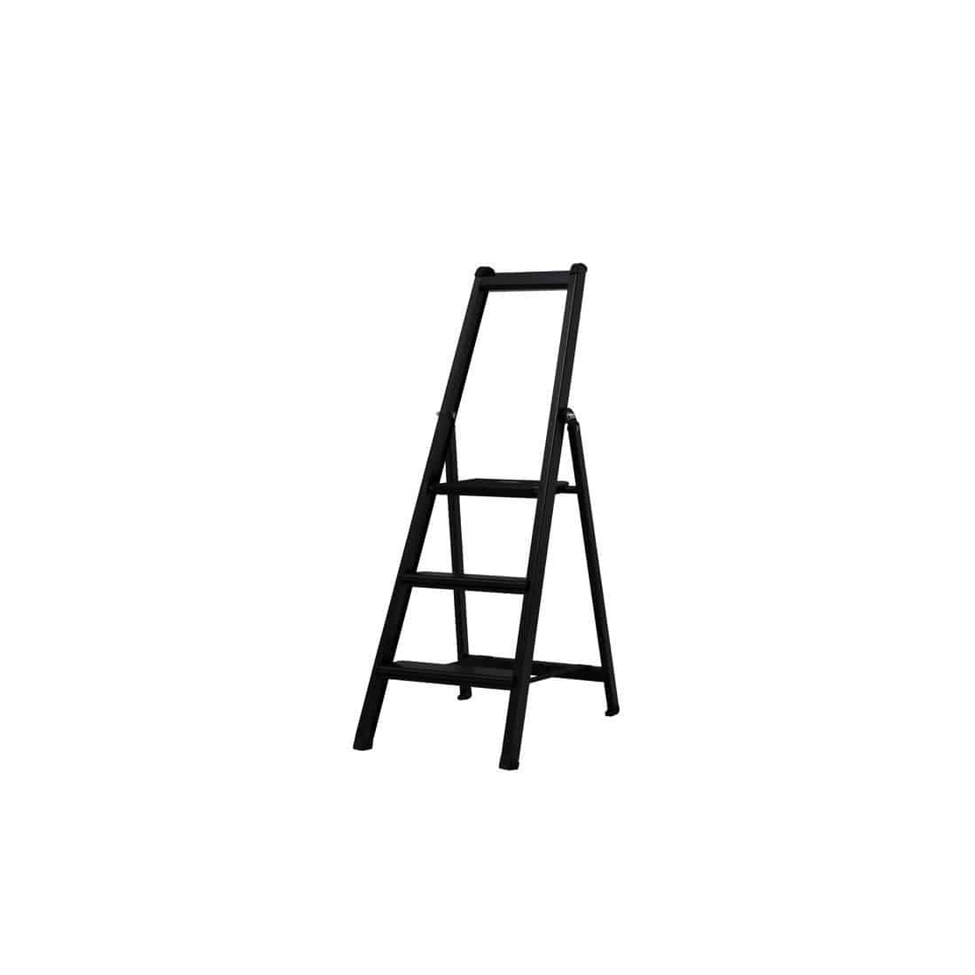 Stationary step ladder - A001335 series - L'Echelle Européenne - aluminum