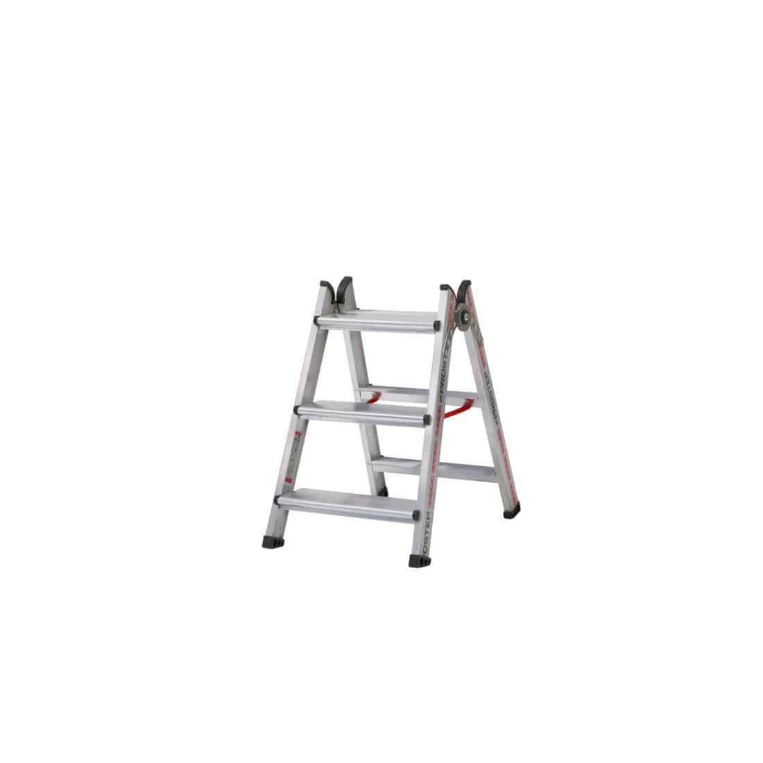 Portable step ladder - A0013346 - L'Echelle Européenne - aluminum
