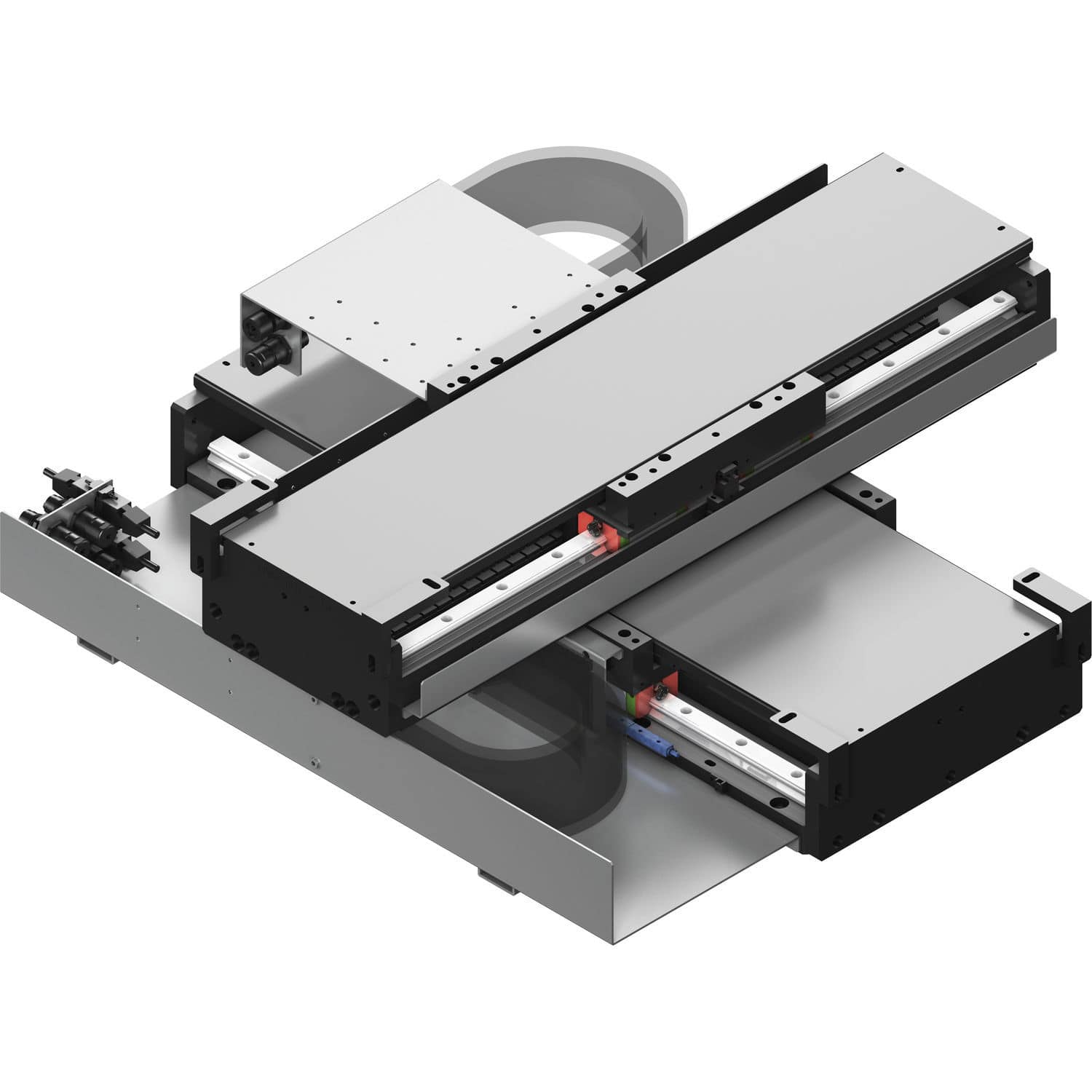 Precision cross table - LMSSA2X series - HIWIN GmbH - XY