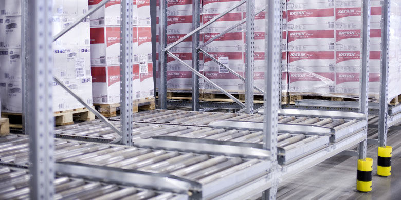 Picking shelving - DEXION - storage warehouse / combined / dynamic