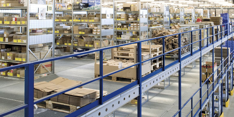 Storage warehouse rack system - Hi280 - DEXION - combined / with ...