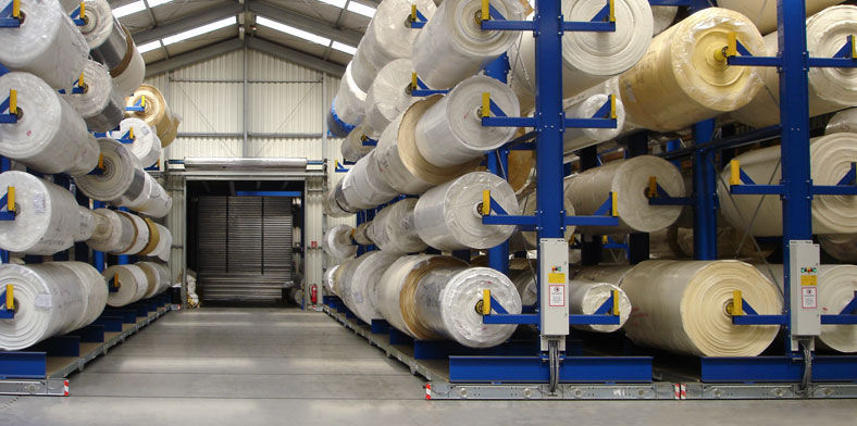 Workshop shelving - DEXION - cantilever / shuttle / adjustable