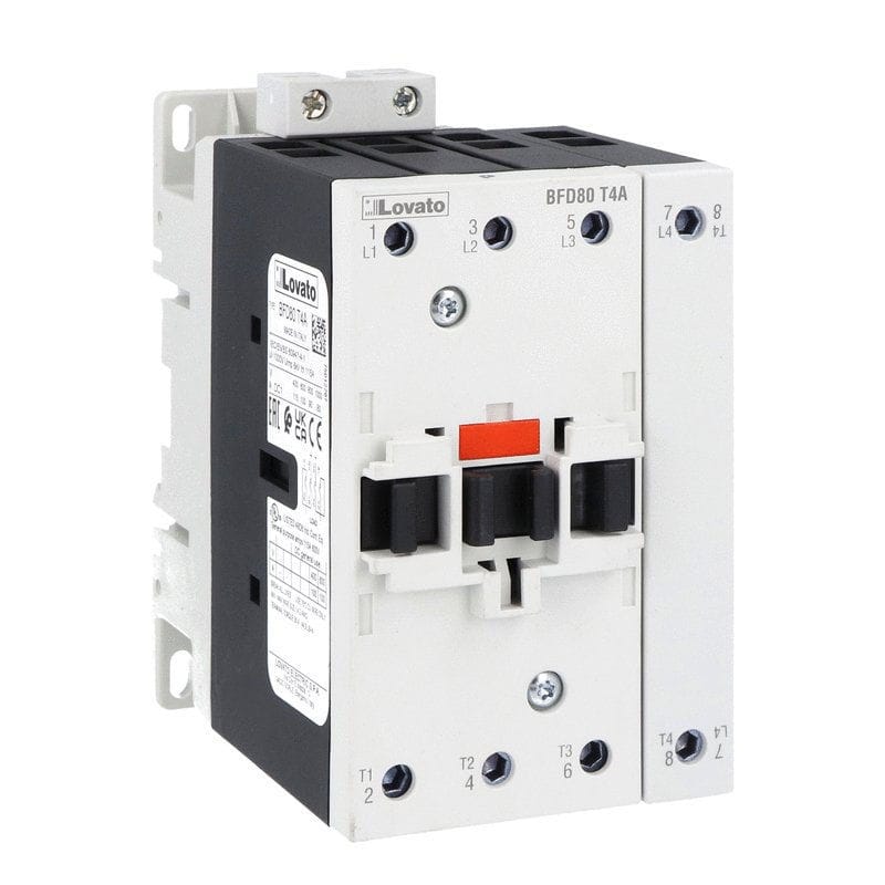 AC contactor - BFD series - LOVATO ELECTRIC - 4-pole / DIN rail