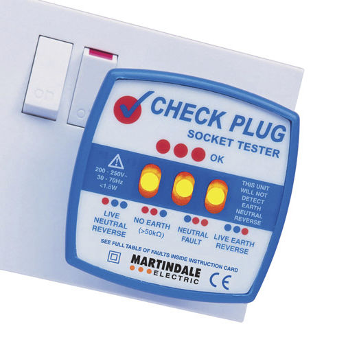 RCD testing device - CP501 - Martindale Electric - loop impedance