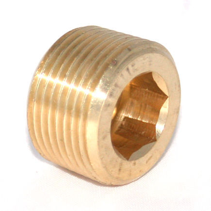 Conical plug - 1101 - ACI D&N RABOURDIN - threaded / brass