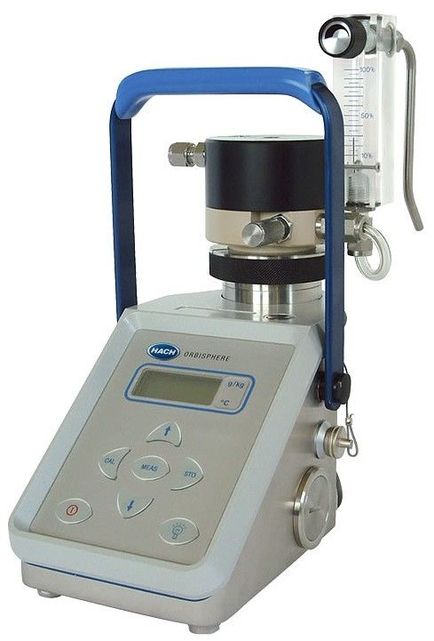 Water analyzer - ORBISPHERE 3658 - Hach - carbon dioxide / gas / trace