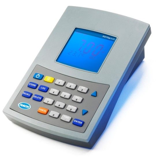 Bench-top pH meter - H-Series H270G - Hach - process / with LCD display ...