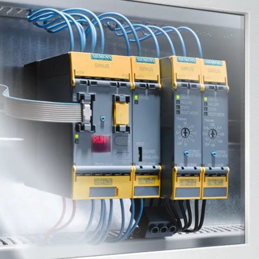 Emergency stop safety relay - 3SK1 - Siemens Safety Integrated - IEC ...