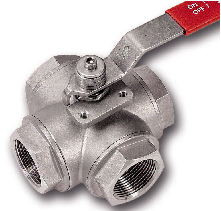 Ball valve - A-4BVG - Schwer Fittings - manual / for gas / flange