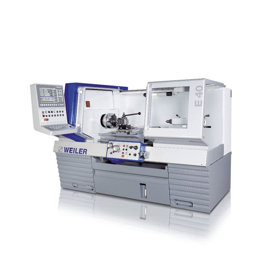 Conventional lathe - E 40 - WEILER Werkzeugmaschinen - horizontal / 2 ...