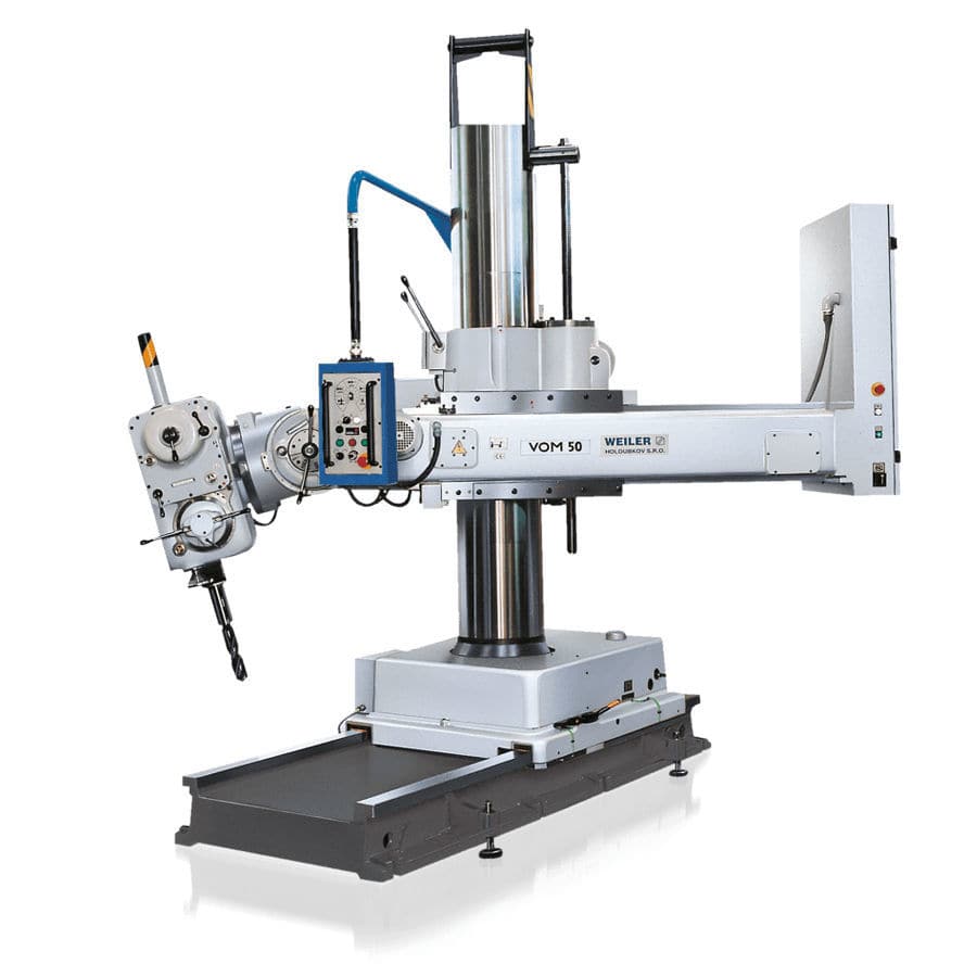 Radial drill - VOM 50 - WEILER Werkzeugmaschinen - electric / powerful ...