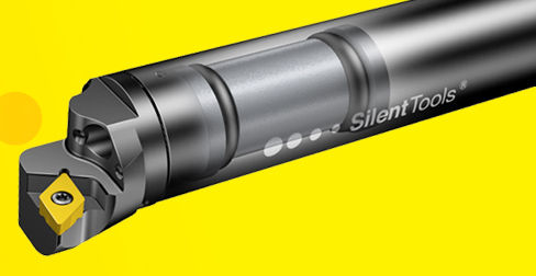 Carbide boring bar - Silent Tools® - Sandvik Coromant - anti-vibration ...