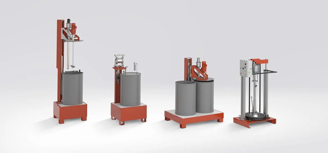 Automatic filling system - glueLine - DOPAG - Metering, Mixing and ...