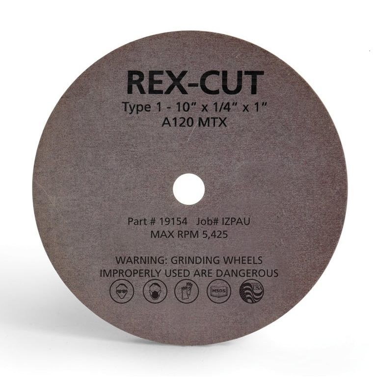 Finishing wheel - 161103 - Rex-Cut Abrasives - deburring / flat / metal