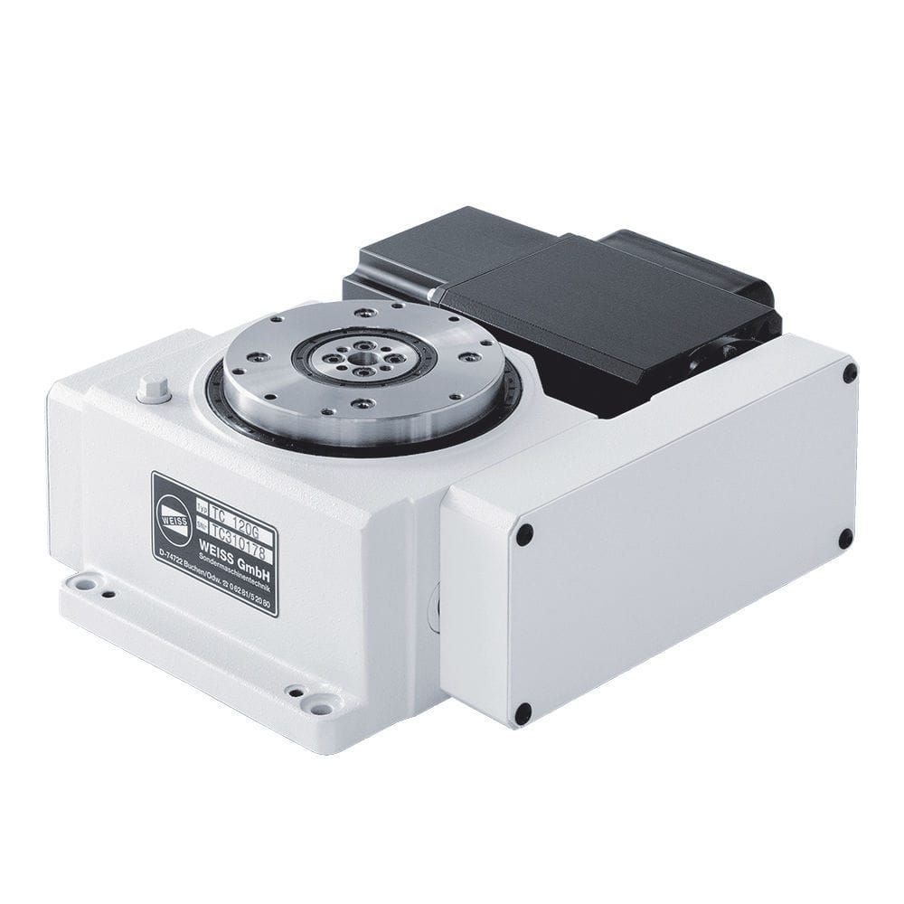 Motor-driven rotary indexing table - TC 120 - WEISS GmbH - horizontal ...