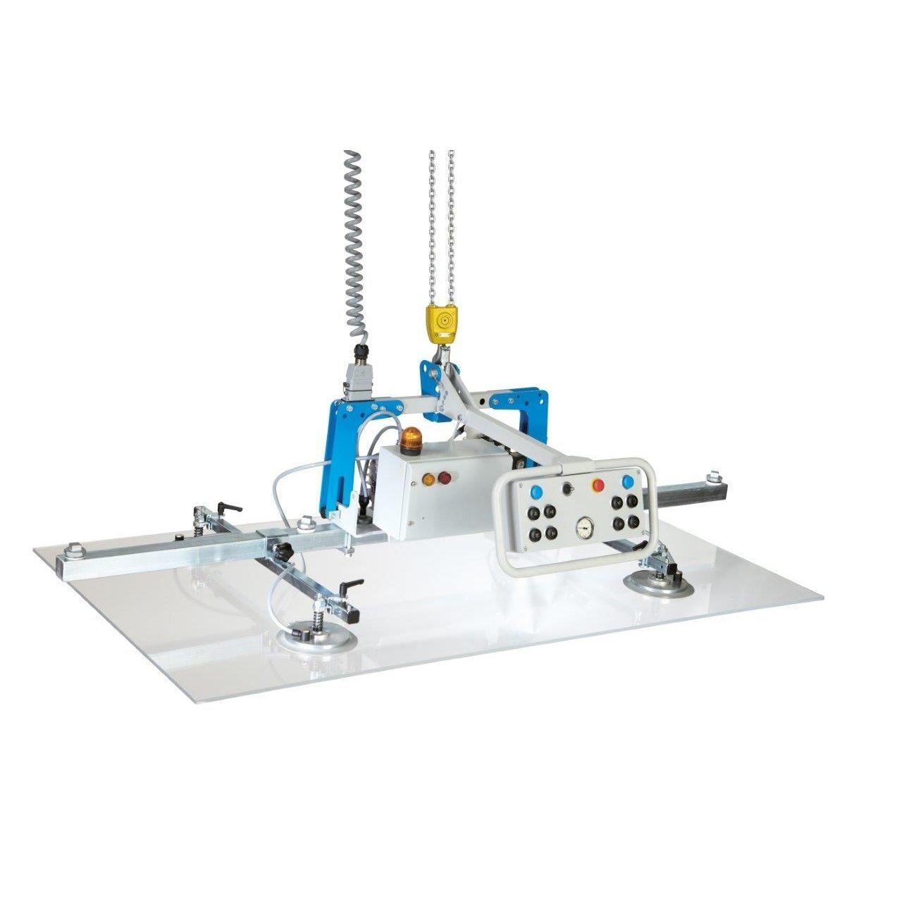 Glass plate vacuum lifting device - GH series - GIS AG - for sheet ...