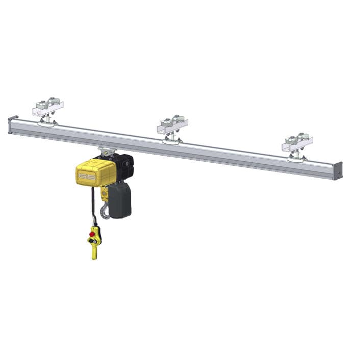 Electric chain hoist - GISKB - GIS AG - manually-controlled / monorail