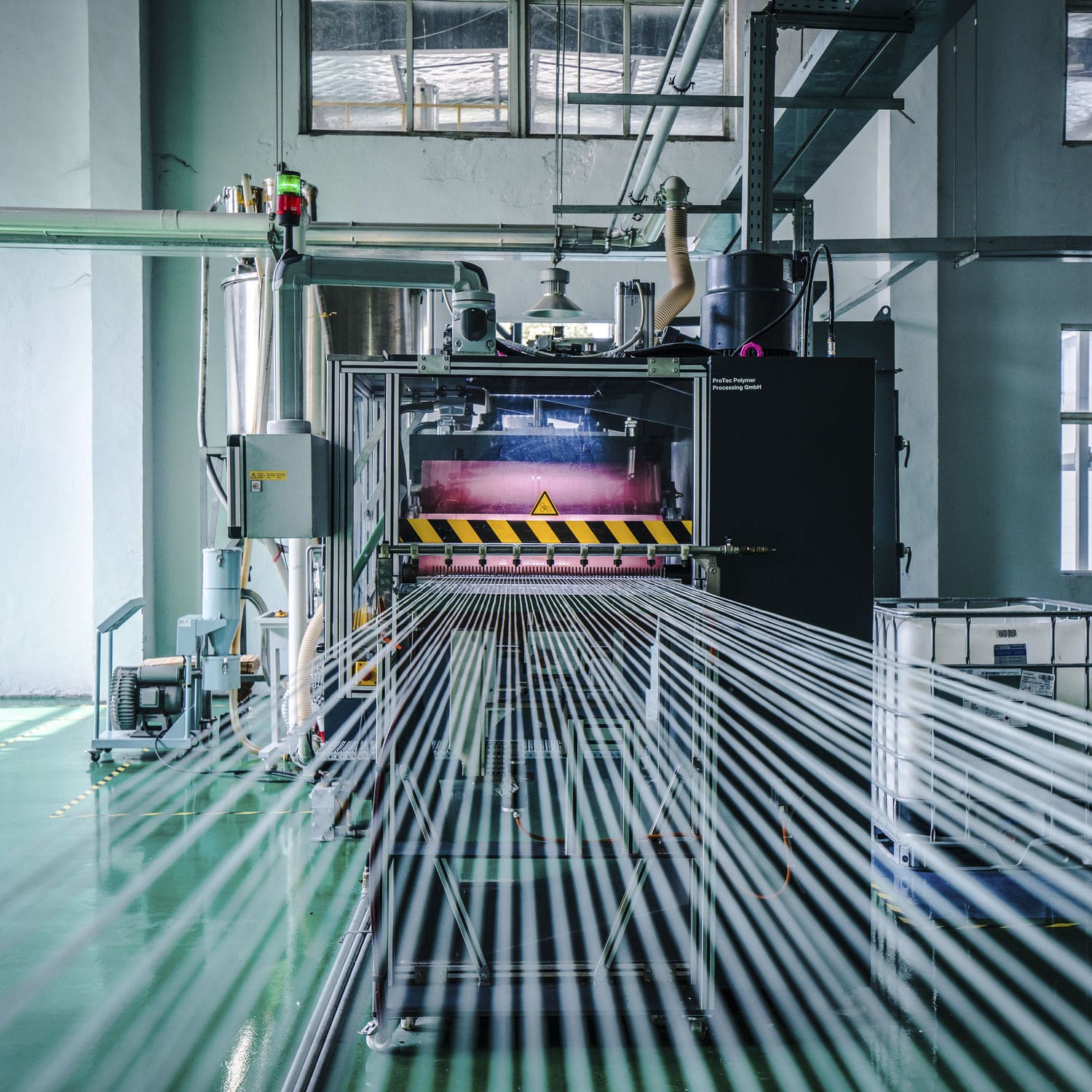 Profile pultrusion line - LFT - ProTec Polymer Processing - for long ...