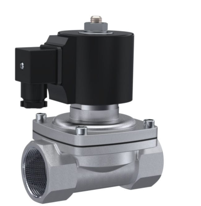 Pilot-operated solenoid valve - EV06 - NieRuf Gmbh - 2-way / NC / for gas