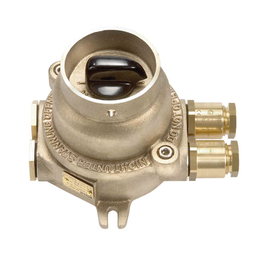 Rotary switch - Ex-14105 - WISKA Hoppmann GmbH - single-pole ...