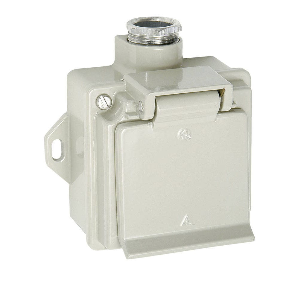 Wall-mounted electrical socket - 722941 - WISKA Hoppmann GmbH - built ...
