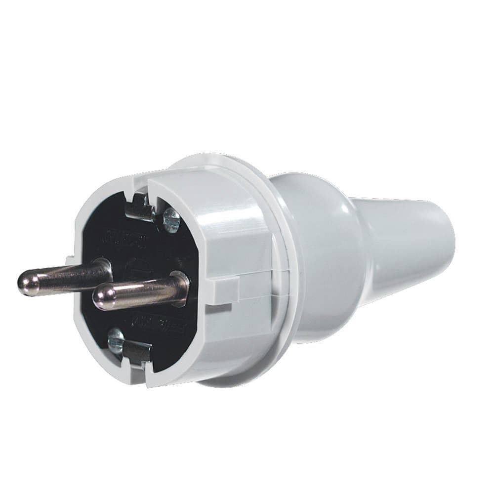 IP44 electrical plug - PH-SP16 - WISKA Hoppmann GmbH - 2-pole / Schuko type