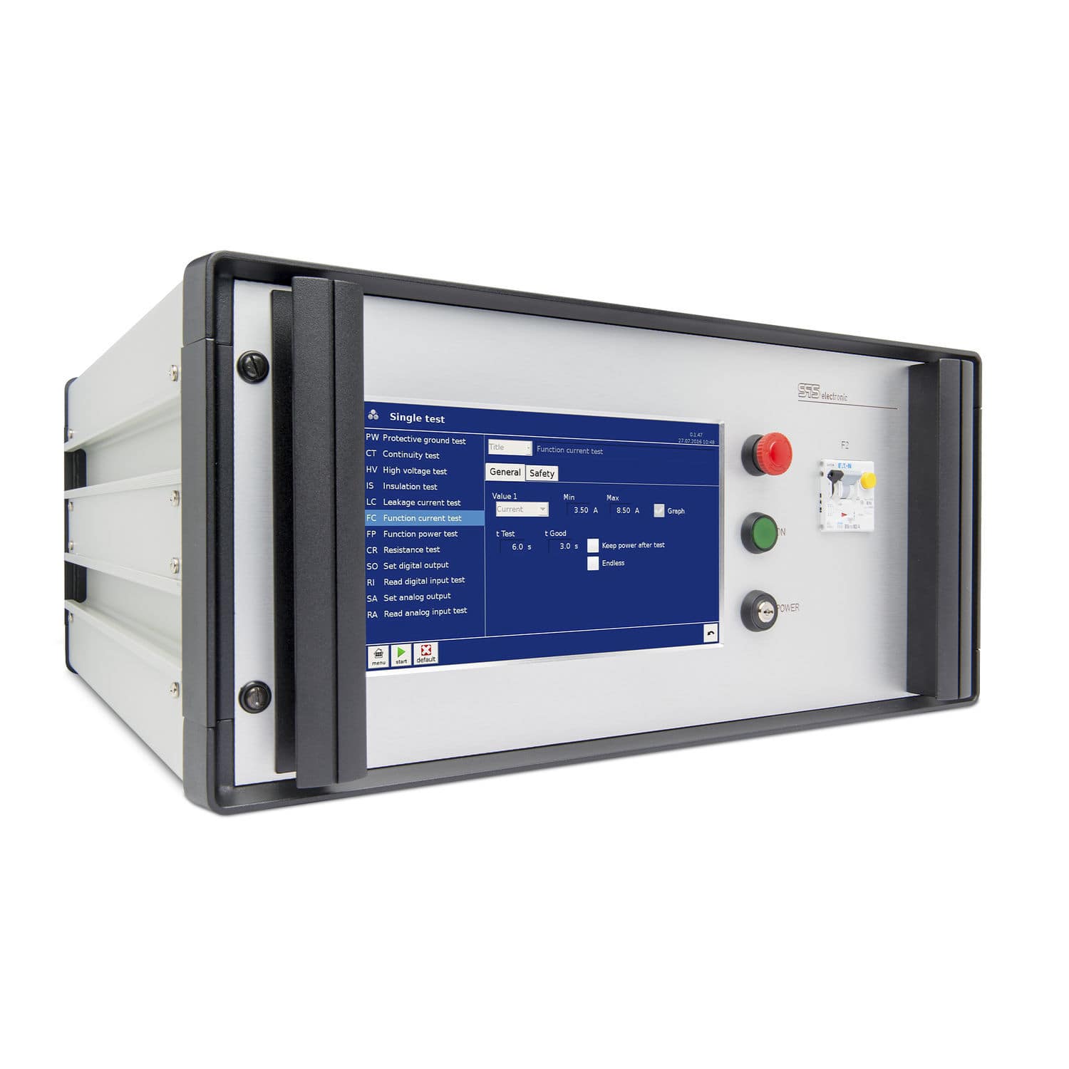 Safety tester - KT 1886J - SPS electronic GmbH - high-voltage ...