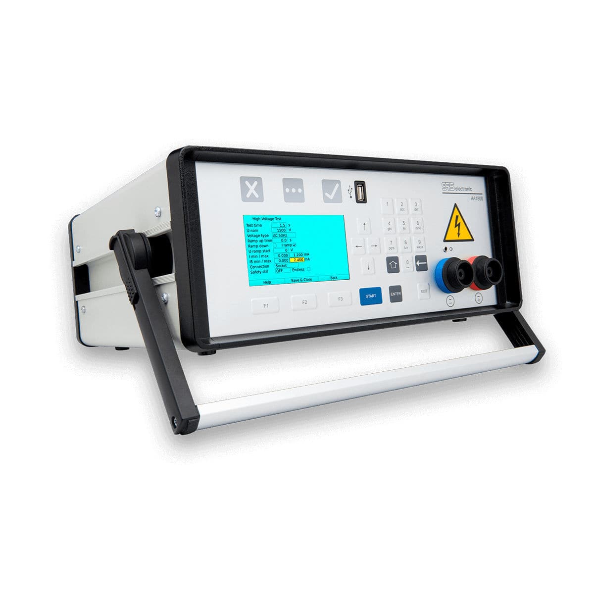 Hipot tester - HA 1800M - SPS electronic GmbH - high-voltage ...