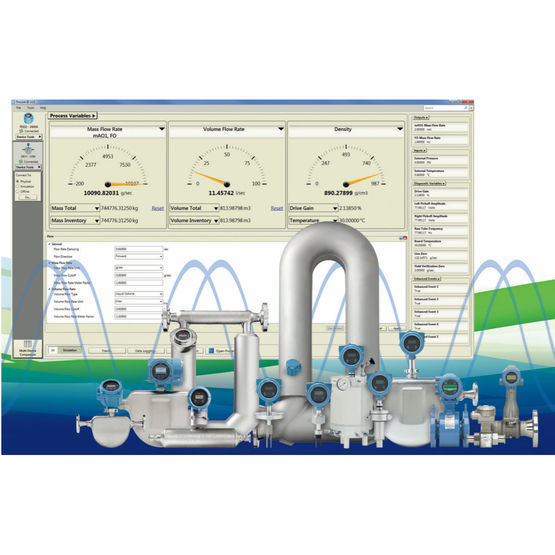 Interface software - ProLink III - Micro Motion - control ...