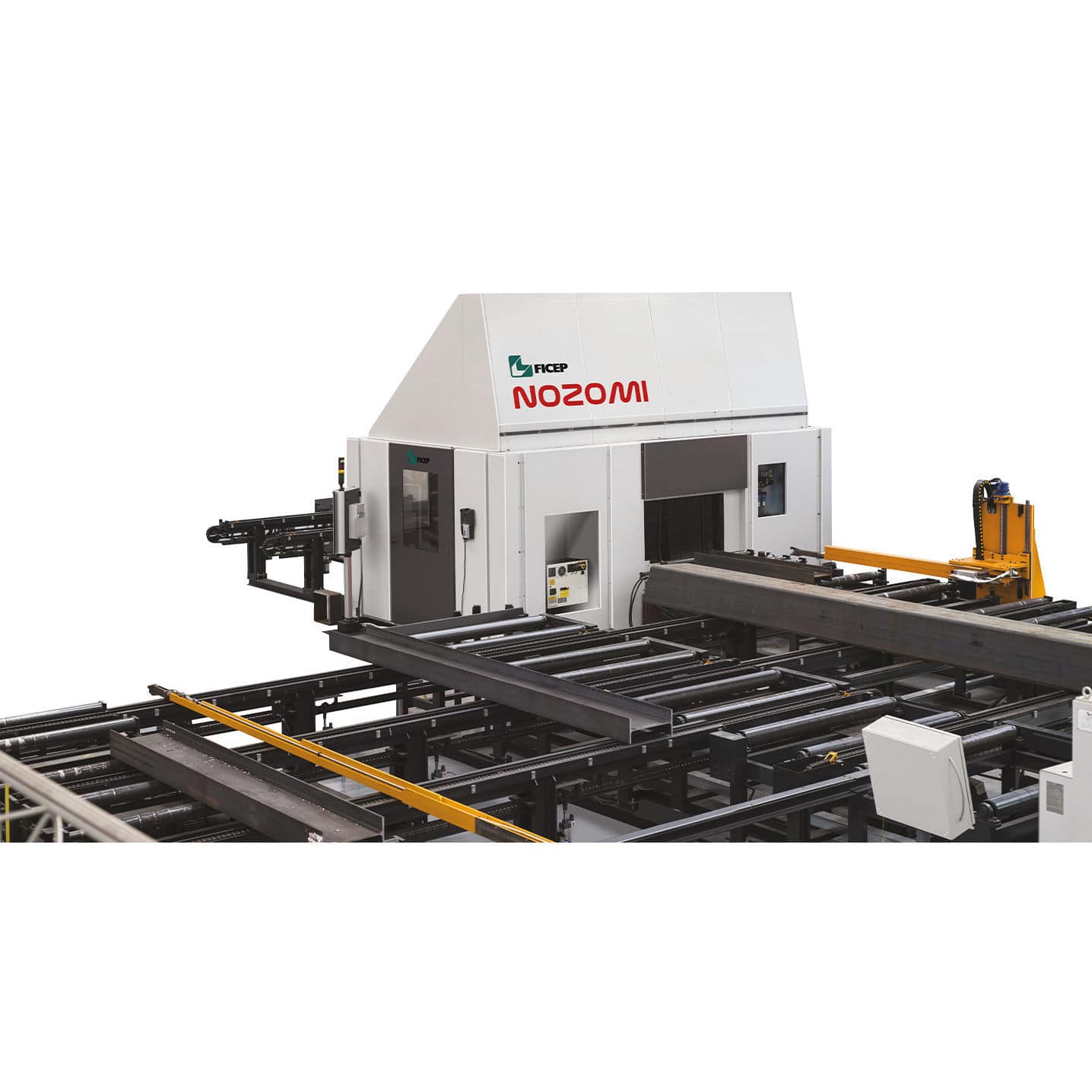 Laser cutting machine - NOZOMI - FICEP - plasma / for steel / sheet metal